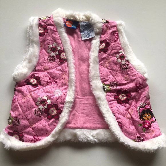 Nickelodeon | Jackets & Coats | 22 Nick Jr Dora The Explorer Quilted ...